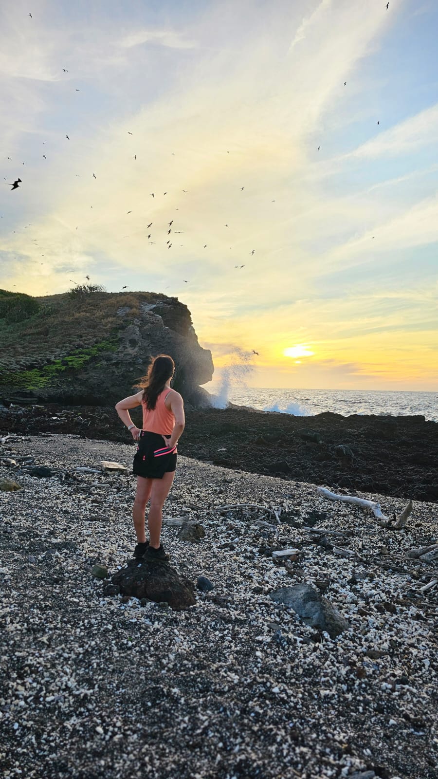 Stephanie Montero lista para un nuevo reto: 43 kilómetros de mar abierto